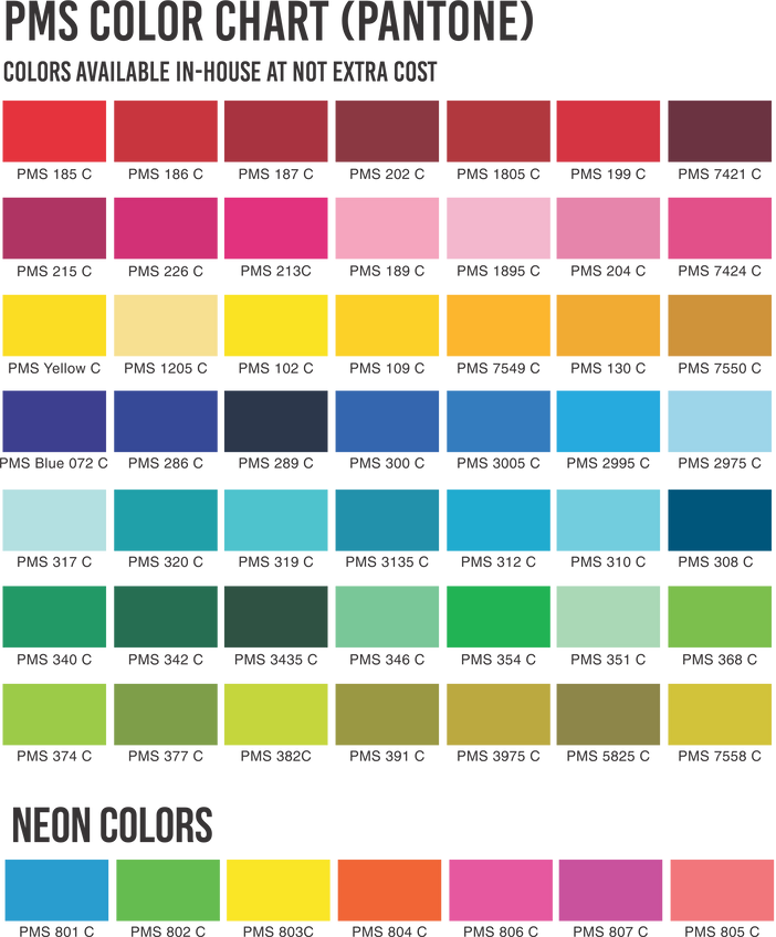 Pantone Color Chart Thatoneshop